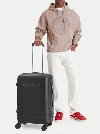 Reebok Mittlerer Koffer Reebok CEO-RBK-WAL-001-CCC-M-2 Schwarz