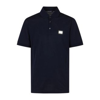Dolce & Gabbana Homme, Tops, Bleu, Taille: 4XL Polos