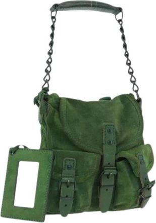 Balenciaga Sac &agrave; main vintage Pre-owned - Femme - Pre-owned - Vert - Taille: ONE Size