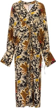Anjuna Femme, Robes, Brun, Taille: 38 FR Cassandra Long Kimono