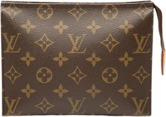 Louis Vuitton Pre-owned Toiletry Pouch 19 - Femme - Pre-owned - Brun - Taille: ONE Size