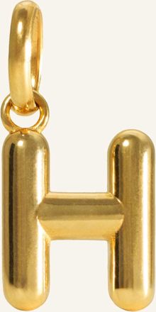 Pompidou Anh&auml;nger Puffy Letter H By Glambou gold