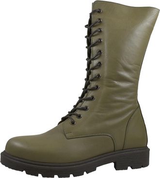 Andrea Conti Damen Stiefelette Schnürstiefel moderne Farben lässig Trend 0022823, Größe:39 EU, Farbe:Mehrfarbig