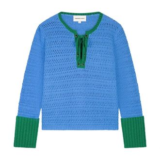 Fab By Fabienne Chapot Fabienne Chapot, Damen, Strickwaren, Blau, SGr&ouml;&szlig;e
