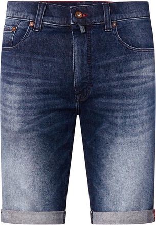 Pierre Cardin Herren Kurze Hose Lyon Tapered | Männer Freizeit-Shorts | Tapered Fit | Dark Blue Fashion Vintage Washed | Dark Blue Fashion Vintage 7752 6818 | 40