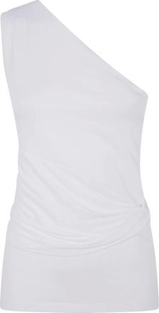 Patou Femme, Tops, Blanc, Taille: 42 FR Top Asym&eacute;trique &agrave; Volants