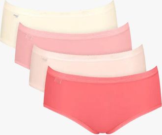 sloggi Lot de 4 culottes en coton
