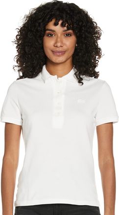 Lacoste Damen PF5462 Poloshirt, Wei&szlig; (Blanc), 46