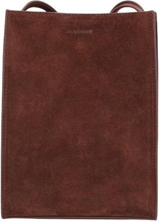 Jil Sander Tangle Small - Femme - Sacs - Brun - Taille: ONE Size