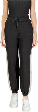 Guess Femme, Pantalons, Noir, Taille: W34 Pantalon &agrave; lacets