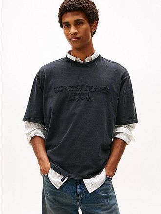 Tommy Hilfiger T-shirt 90s Classic &agrave; logo ton sur ton