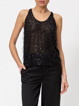 Twinset Top Damen Farbe Schwarz