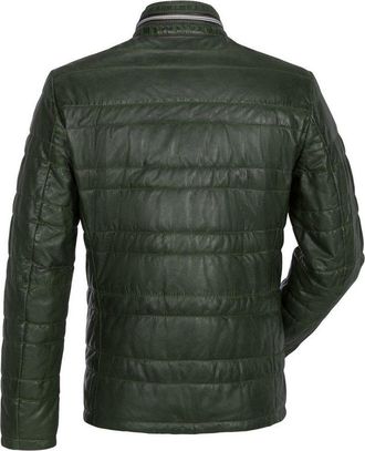 Milestone Lederjacke aus perforiertem Lammleder