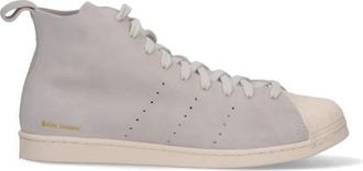 adidas Low-Top Sneaker - Superstar Hi Sneakers Grey - Gr. 4_5 - in Grau - für Damen