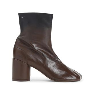 Maison Margiela Stiefel - Black Ovine Leather Boots - Gr. 36 (EU) - in Schwarz - f&uuml;r Damen