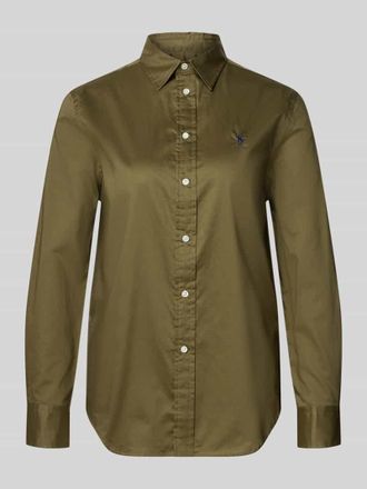 Polo Ralph Lauren Slim Fit Hemdbluse aus reiner Baumwolle