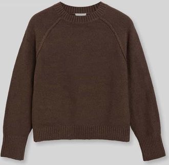 s.Oliver Red Label Pullover mit gerippten B&uuml;ndchen