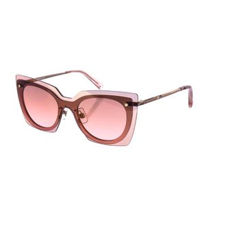 Swarovski Ovale Acetat-Sonnenbrille mit UV-Schutz - - Accessories - Damen - Rot - ONE SIZE