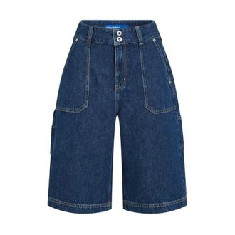 Karl Lagerfeld Damen, Shorts, Blau, W28Gr&ouml;&szlig;e