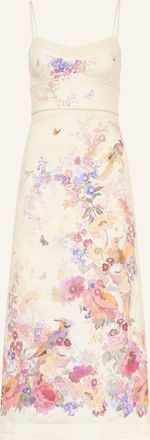 Zimmermann Cocktailkleid Alchemy Aus Leinen weiss