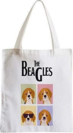 Fabulous Grand Sac Shopping Plage Etudiant The Beagles Parodie Chien Animaux de Compagnie