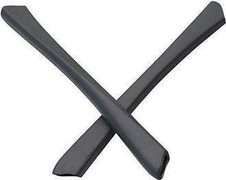 MRY Chaussettes de rechange pour lunettes de soleil Oakley Quarter Jacket OO9200 - Gris - Taille Unique