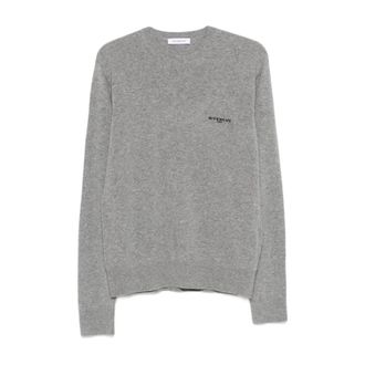 Givenchy Woll- und Kaschmirpullover mit Stickerei - - Knitwear - Herren - Grau - S