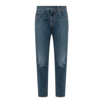 Dolce & Gabbana Homme, Jeans, Bleu, Taille: 2XL Jean en coton Regular