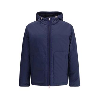 Moncler Homme, Vestes, Bleu, Taille: XL Doudoune Donald Glover Caracara