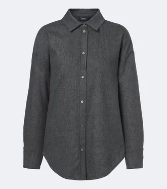 Max Mara Hemd aus Wollflanell