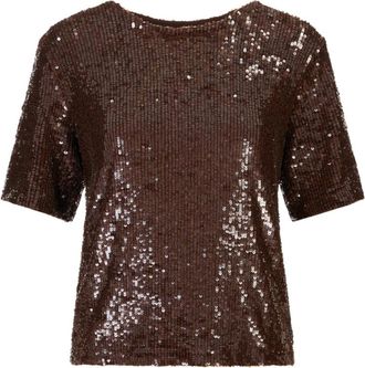 P.A.R.O.S.H. P.a.r.o.s.h., Femme, Blouses et Chemises, Brun, Taille: 40 FR Gong2 D311705