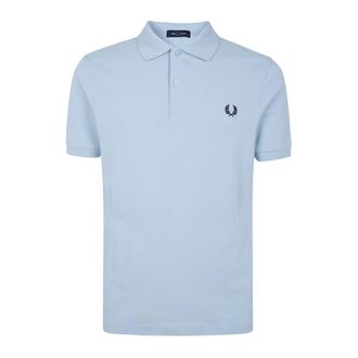 Fred Perry Polohemd mit Doppelstreifen - - Tops - Herren - Blau - M