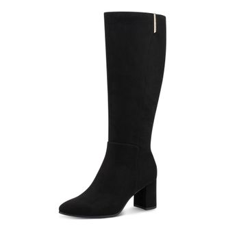 Marco Tozzi Marco Tozzi by Guido Maria Kretschmer Damen Stiefel mit Blockabsatz Elegant, Schwarz (Black), 37 EU