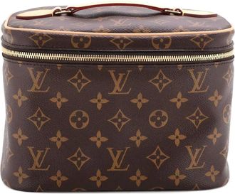 Louis Vuitton Nice Vanity Case Monogram Canvas BB pouch - Marron