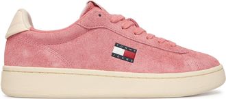 Tommy Jeans Sneakers Tommy Jeans Logo Suede Archive EN02985 Rosa