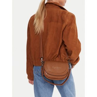 Pepe Jeans London Handtasche Pepe Jeans Crisha Code PL0300006 Braun