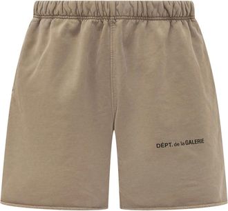 Gallery Dept. Homme, Shorts, Beige, Taille: S French Logo Shorts
