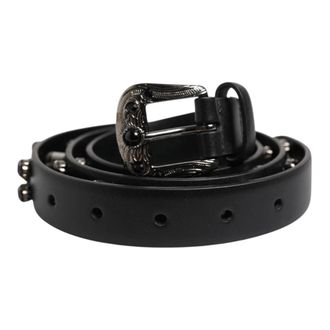 Dolce & Gabbana Klassischer G&uuml;rtel - - Accessories - Herren - Schwarzk - ONE SIZE