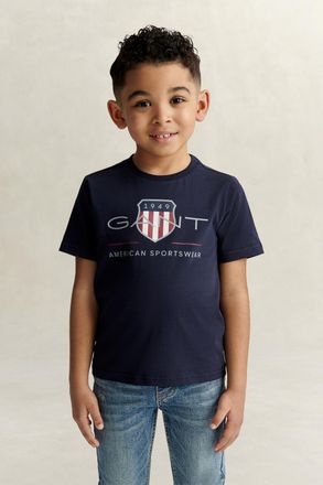 GANT Kinder Archive Shield T-Shirt (110/116) EVENING Blau