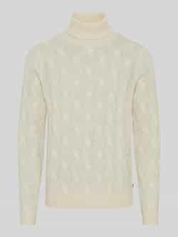 Brax Pullover aus Woll-Cashmere-Mix mit Rollkragen