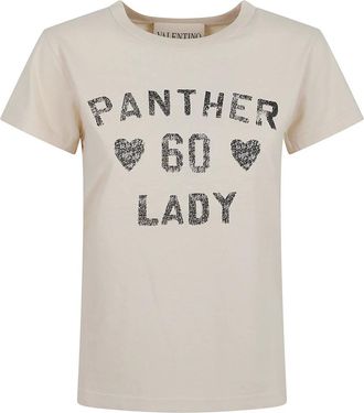 Valentino Garavani Femme, Tops, Beige, Taille: 40 FR Chez Valentino T-Shirt