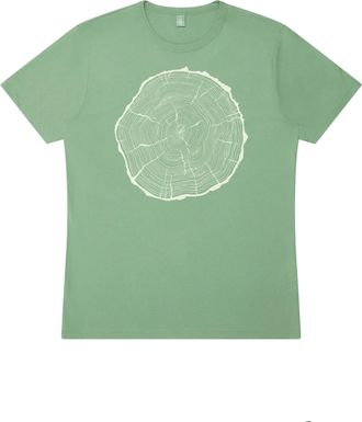 Life-Tree Shirt Biglsice Bamboo Green