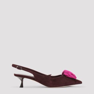 Roger Vivier Slingback en daim