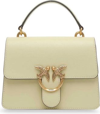 Pinko Pinko, Femme, Sacs, Jaune, Taille: ONE Size Flap Crossbody Bag