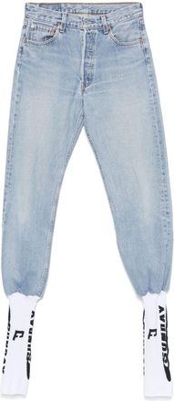 Prototypes Jeans mit gerippten Bündchen - Blau