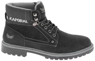 Kaporal Kaporal Herren Fiko Freizeitschuhe, Stiefeletten/Stiefel, Schwarz, 41 EU