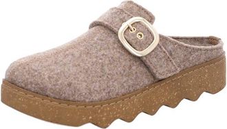 Rohde Chaussons Femme Foggia-D 6117, Pointure:37 EU, La Couleur:Beige