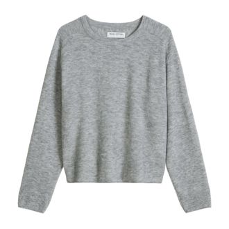 Marc O'Polo Rundhals-Strickware - - Knitwear - Damen - Grau - M
