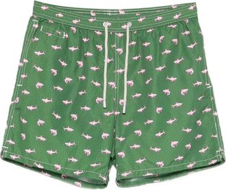 MC2 Saint Barth Homme, Maillots de bain, Multicolore, Taille: 2XL Shark ON Shark 5221