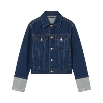 Alexander Wang Veste en jean - Femme - Vestes - Bleu - Taille: 36 FR